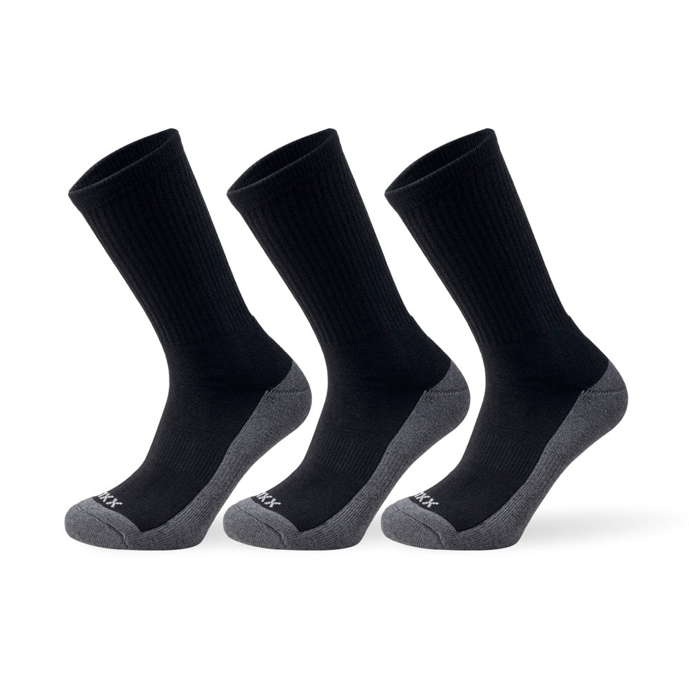 XXL Cushion Crew Work Socks (3-Pack) | Men's sizes 15-18